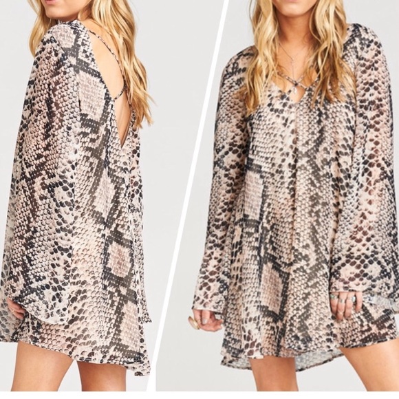 Show Me Your MuMu | Dresses | Show Me Your Mumu Joni Flow Snake N Shake ...